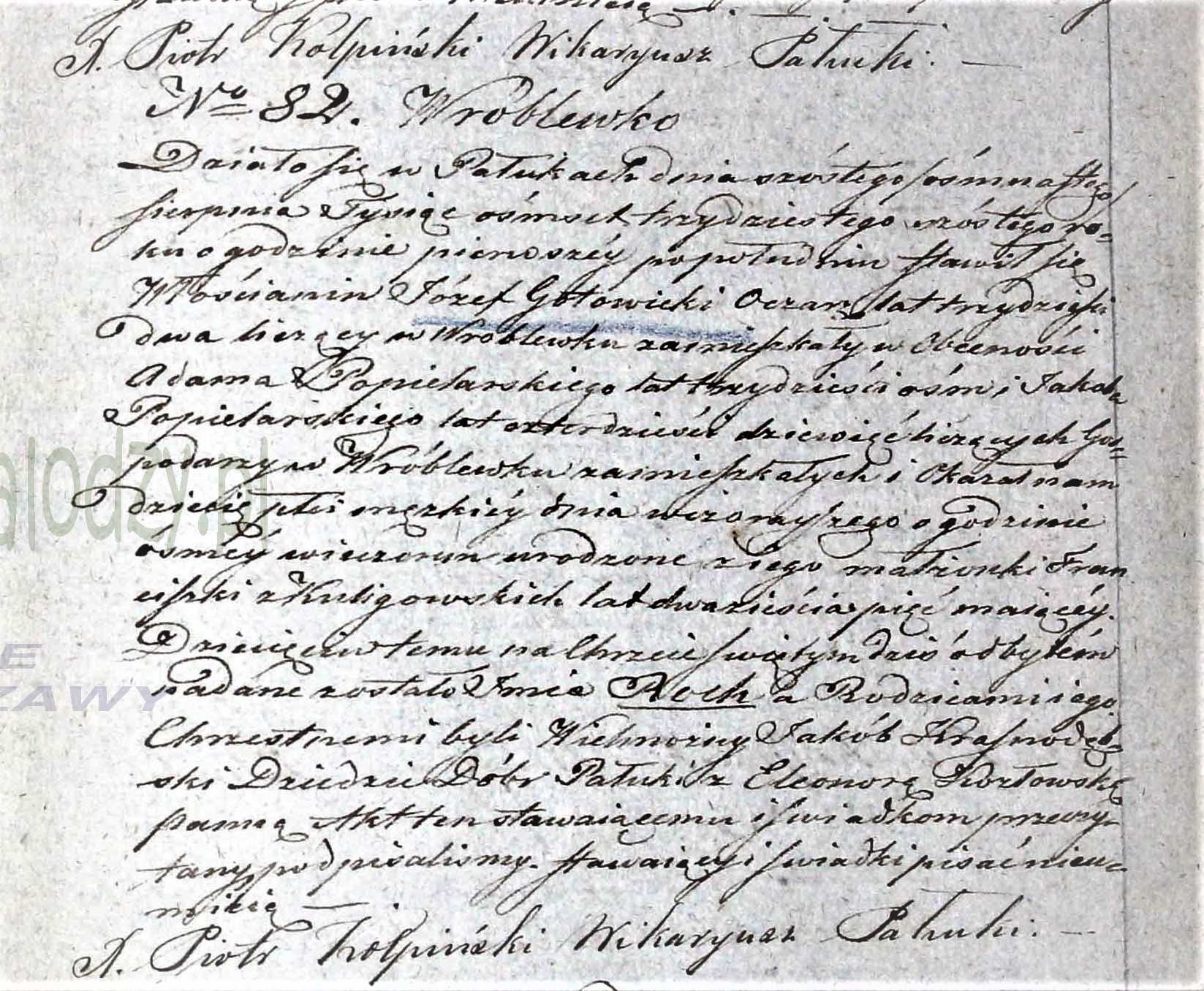 Forum | PolishOrigins :: View topic - Polish records translations