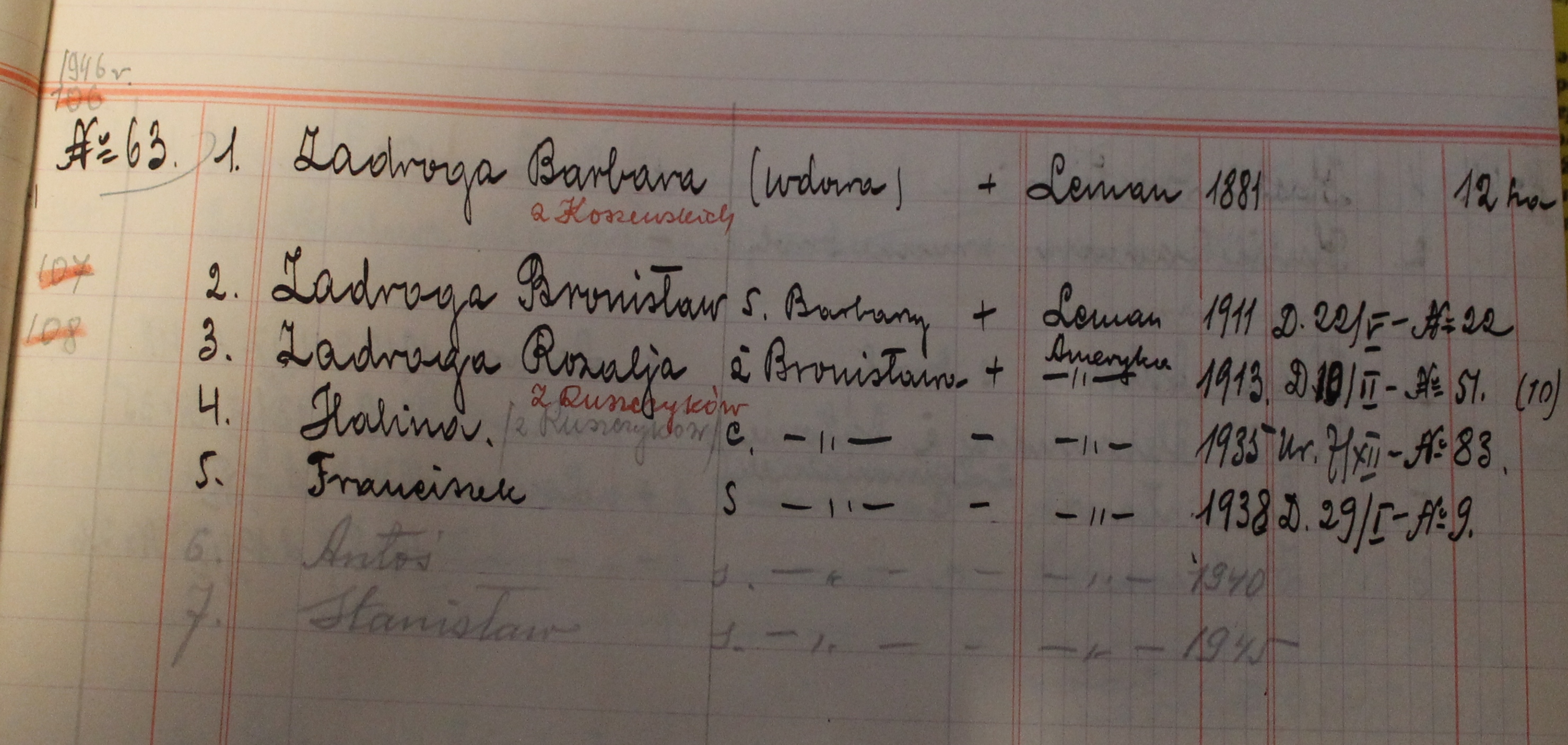 Forum | PolishOrigins :: View topic - Barbara Zadroga Koszewska, Grandaunt