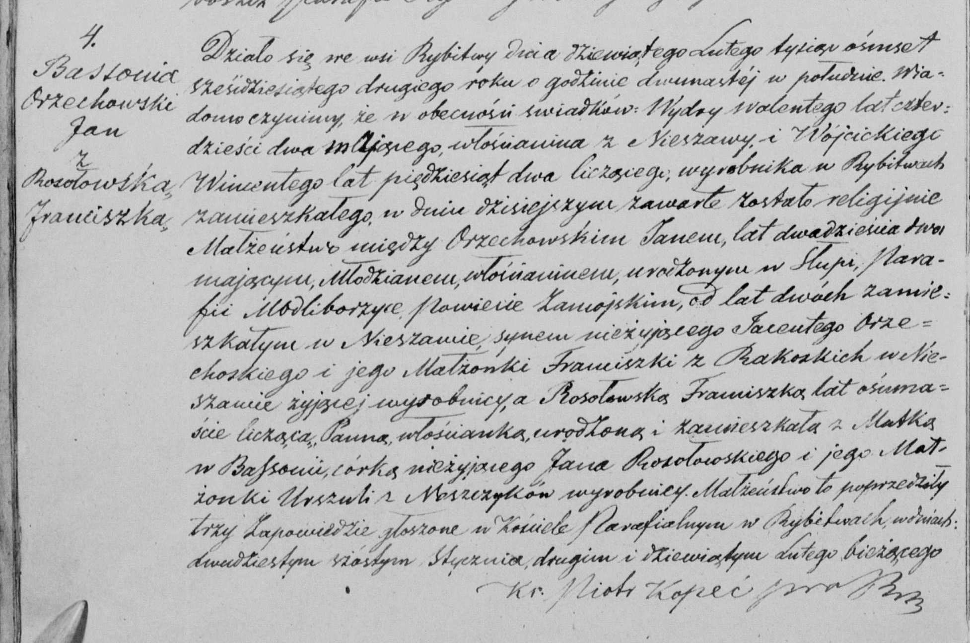 Forum | PolishOrigins :: View topic - Polish records translations