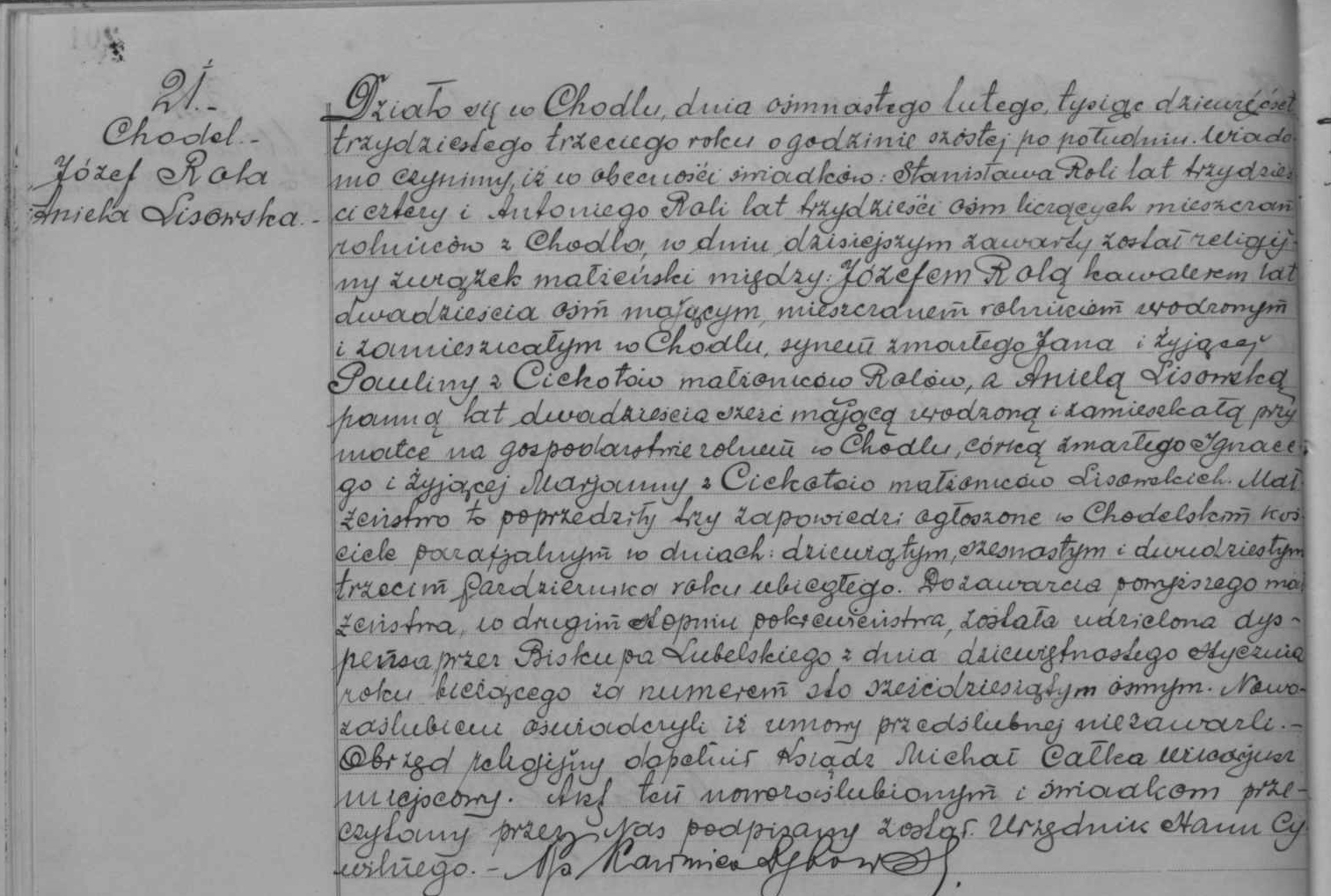 Forum | PolishOrigins :: View topic - Polish records translations